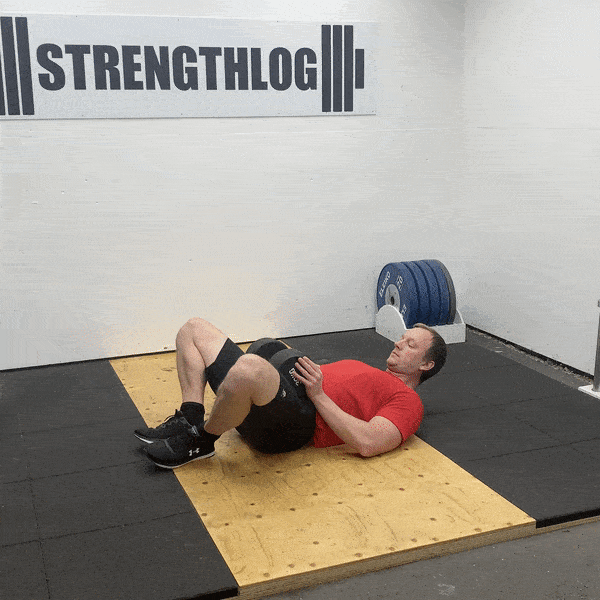 Frog pump med hantel - Styrkelabbet